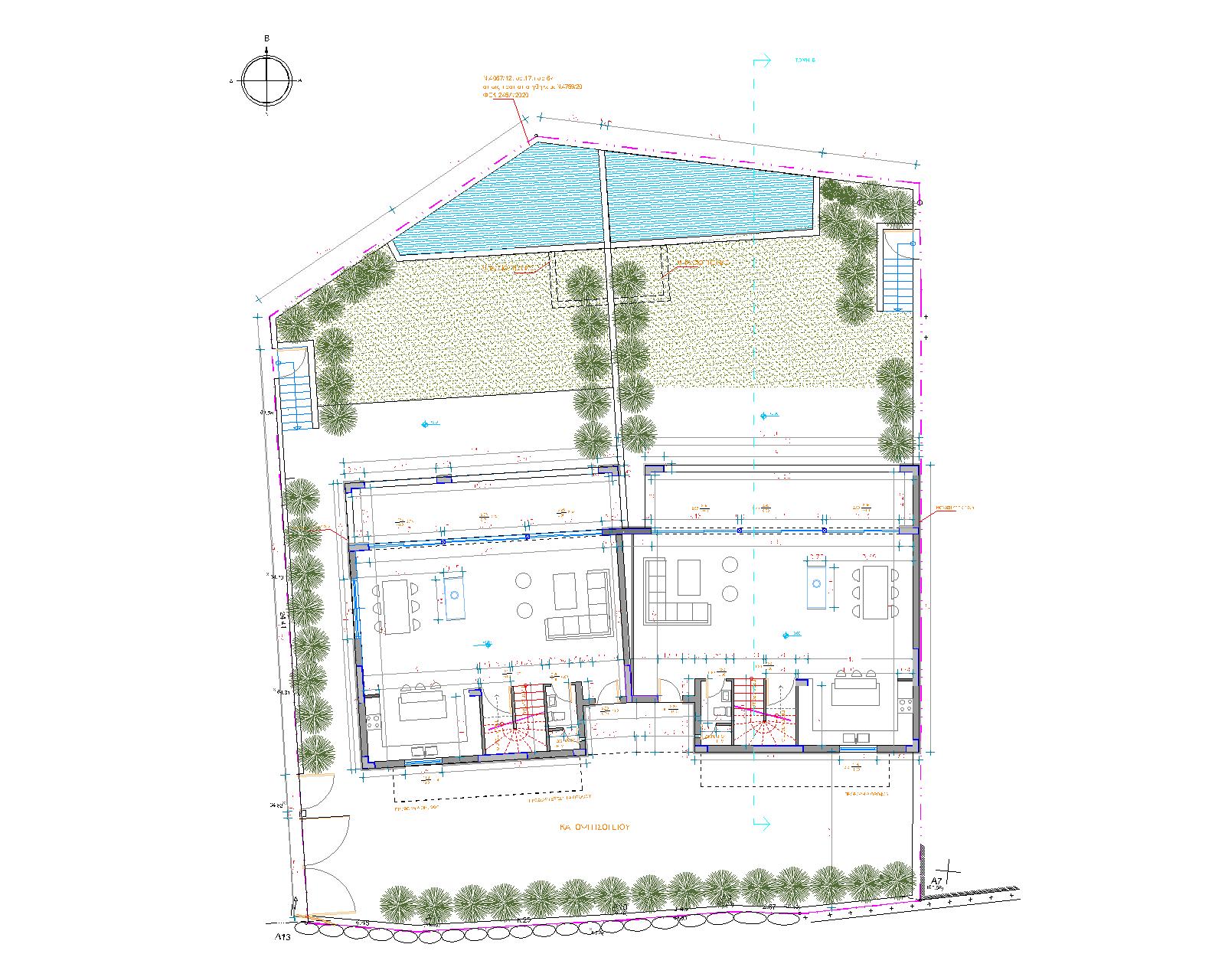 ΝΕΑ ΕΞΟΧΙΚΗ ΔΙΠΛΟΚΑΤΟΙΚΙΑ ΜΕ ΠΙΣΙΝΕΣ - DOMOS STRUCTURAL - ΜΕΛΕΤΗΤΙΚΟ ...